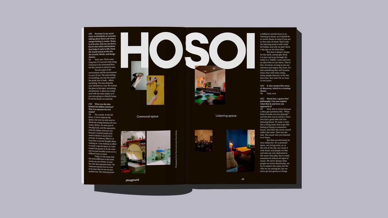 Playground Magazine Issue 1 – studio playground